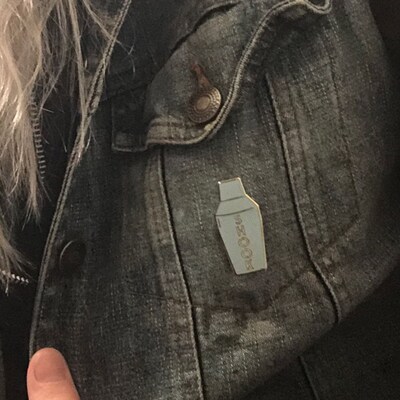 Shook Enamel Pin Cocktail Shaker Pin - Etsy