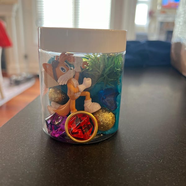 Sonic the Hedgehog, Playdough Jar, Sonic Play Dough Kit, Sonic Party ...