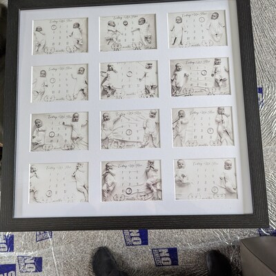 A514.8 X 21 Cm Ornate Dahlia Style Gold Picture Frame Photo Frames ...