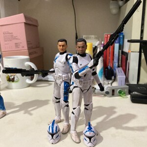 1/12 Captain Rex Snow Gear Waterslide Decal Sheet - Etsy UK