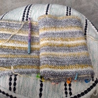 C2C Crochet PATTERN, Corner to Corner, Green and Orchid Diagonal ...