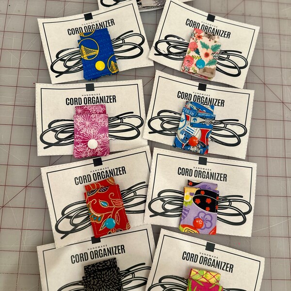 PRINTABLE Cord Keeper Display Cards: Craft Fair Packaging and Display ...