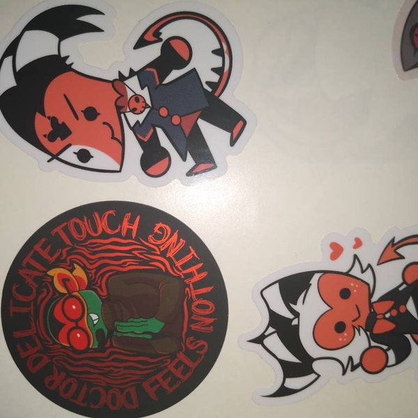 Helluva Boss Stickers - Etsy