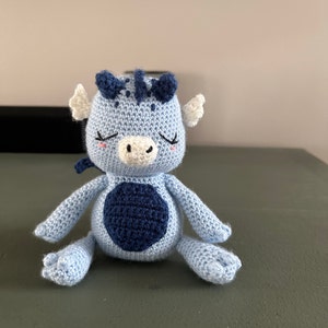 PATTERN ONLY: Drake the Dragon Dragon Amigurumi Toy Crochet Dragon ...