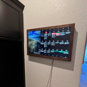 32in Touchscreen Smart Calendar / Smart Home Control Center / - Etsy