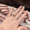 Girl's Gold Flower Ring, Girls Flower Birthstone Ring, Teen Girls Gold ...