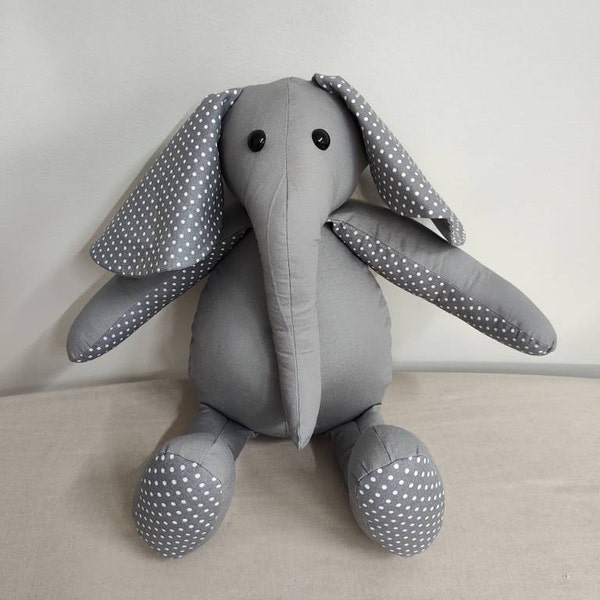 Memory Elephant Sewing Pattern: Keepsake Bear Tutorial (PDF Pattern) - Etsy