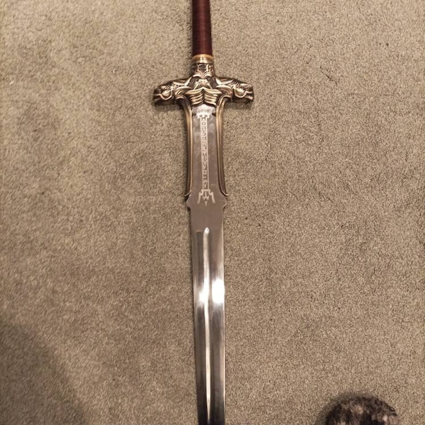 Hand Forged Conan the Barbarian Engraved Sword, Steel Sword, Destroyer ...