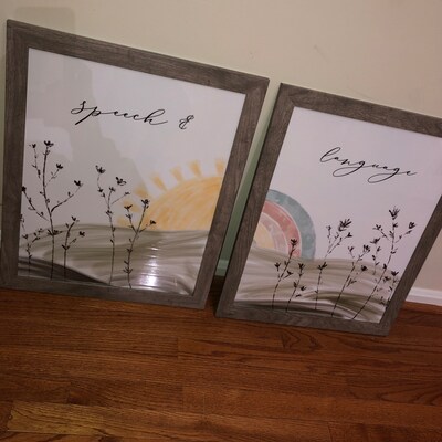 Phonetic Alphabet Speech Therapy Room Decor, Transcribed Letters ...