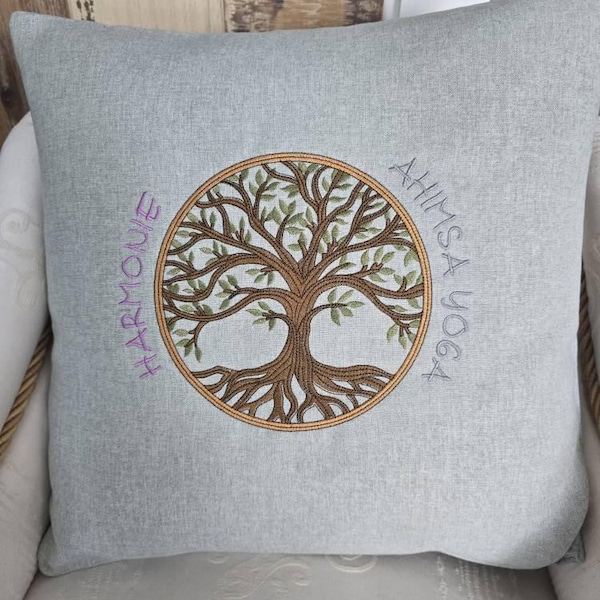 3 Tree of Life Embroidery Design, Machine Embroidery Files, 9 Sizes ...