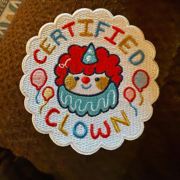 Certified Clown Patch! - Etsy
