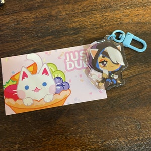 Valorant Jett Cat Keychain - Etsy