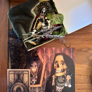 Red Santa Muerte - Etsy