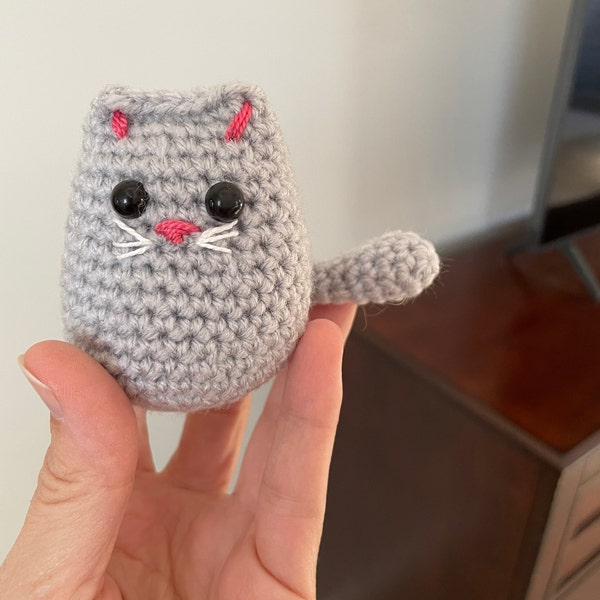 5.5 Baby Pink Alien Crochet Stuffed Animal, Cute Little Alien Plushie ...