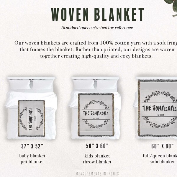 Tapestry Mockup Size Chart, Tapestry Size Chart, Generic Brand Indoor ...