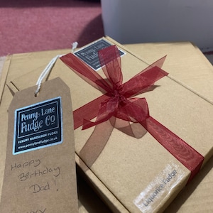 Large Fudge Gift Box Choose up to 3 Flavours Gluten Free | Etsy