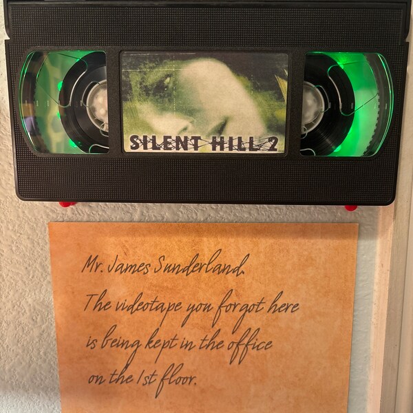 Silent Hill 2 VHS Lamp Lakeside Hotel VHS Survival Horror Gamer Gifts ...