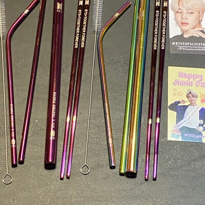 RESTOCK BTS Chopsticks Together Forever 1 Pair Metal Chopsticks Korea ...