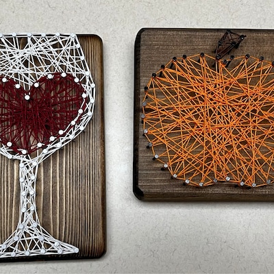 DIY Rainbow Cloud String Art Kit - Etsy