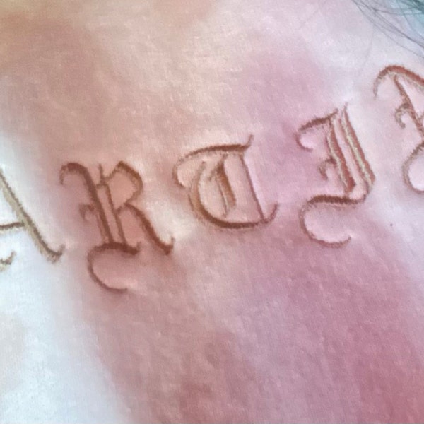 Old English Machine Embroidery Font Monogram Alphabet, Old English ...