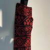 Red Embroidered Shawl Scarf Wrap Palestine Jordan Heritage Traditional ...