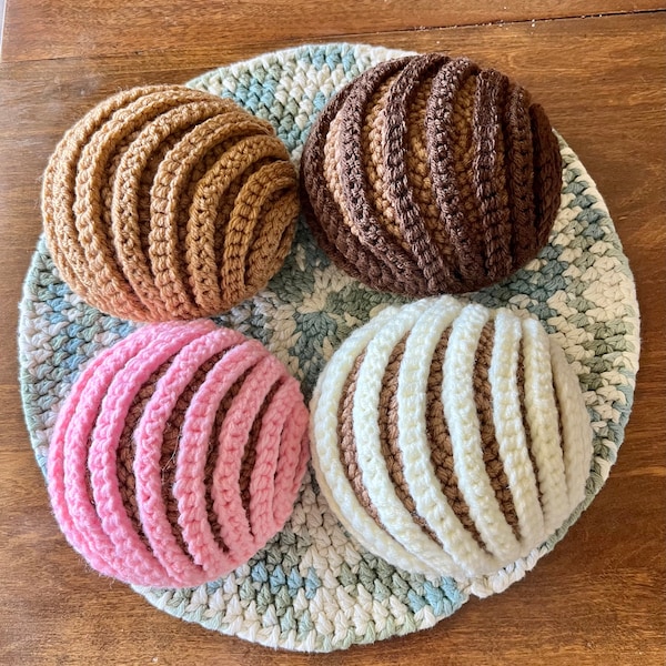 Conchas Mexicanas Crochet Pattern - Etsy