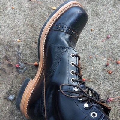 Boots Horse Leather Boots Retro Crazy Men's High-top Leather Motorcycle ...