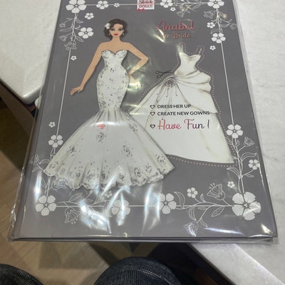 Paper Doll With Clothes, Creative Kit for Girls, Ready Cut Paper Doll ...