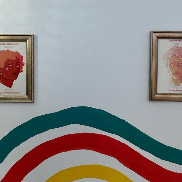 Theo & Kit Portraits Inspired by the Pairing by Casey Mcquiston ...