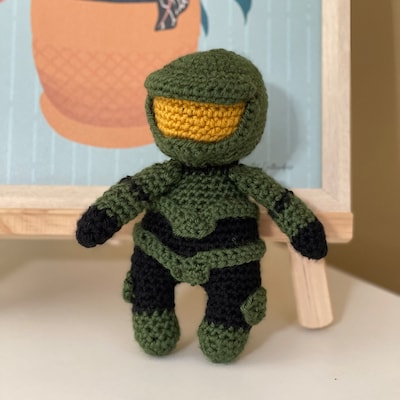 Master Chief Crochet Pattern Video Game Inspired PDF File - Etsy
