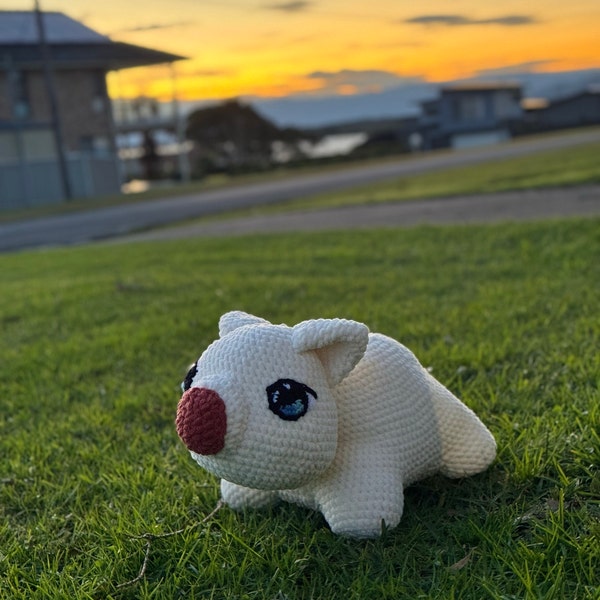 DIGITAL Crochet PATTERN Pdf / Crochet Wombat / Amigurumi Wombat ...