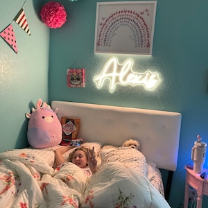 Custom Neon Sign for Kids Bedroom, Custom Name Neon Sign, Home Decor ...