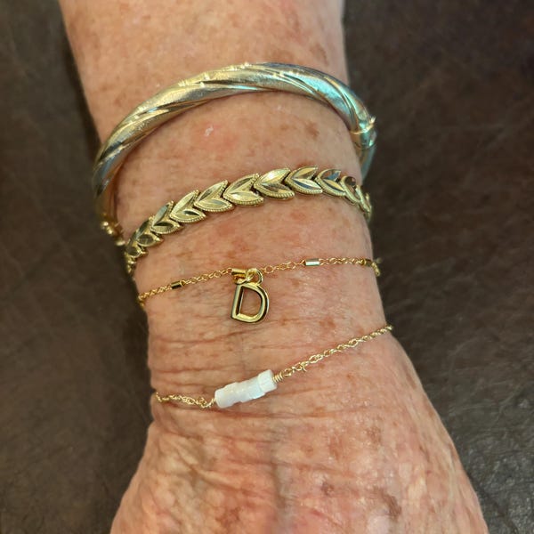 Freshwater Pearl Square, Pearl Connector, Gold Filled or Sterling ...