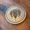 FENRIR CLAW Coin Fenrir Pendant Fenrir Keychain Fenrir Pin Badge 33 Mm ...