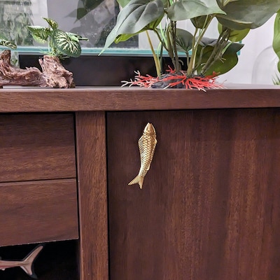 Solid Brass Snails Knobs Drawer Knobs Pulls Kitchen Cabinet Pulls Handle Exquisite Dresser Knobs ...