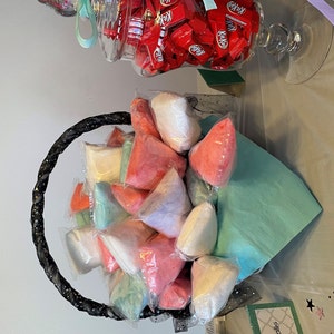 Halloween Spider Web Cotton Candy Pop Favor Party Treats - Etsy
