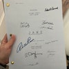 Jaws Movie Script Signed Autographed Steven Spielberg, Roy Scheider, Richard Dreyfuss, Robert ...