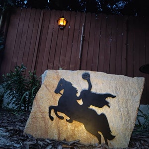 Floral Lab Dog With Docked Tail Metal Garden Stake Decoration | Etsy