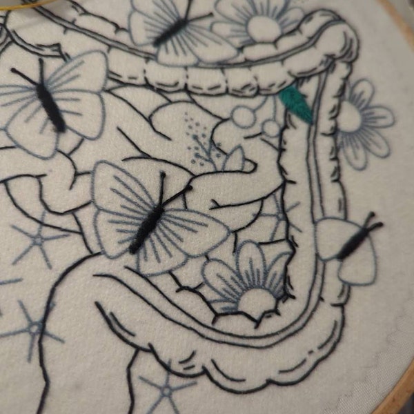 Embroidery Bundle - Human Anatomy Patterns PDF, Video Tutorials ...