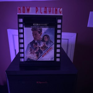 Now Playing DVD and Blu Ray Frame - Etsy UK