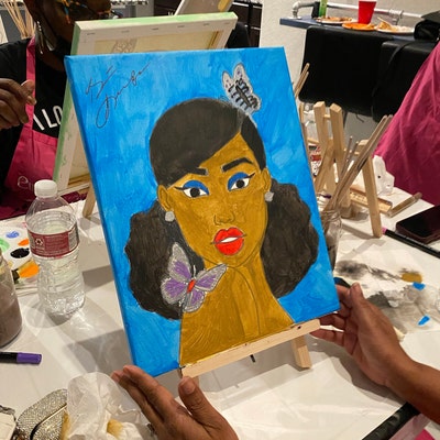 Delta Pre Drawn Canvas - Etsy