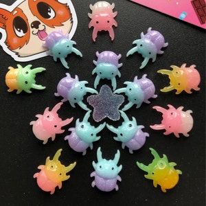 Cow Fimo Slices Polymer Clay Embellishments for Slime, Nails, or Resin ...