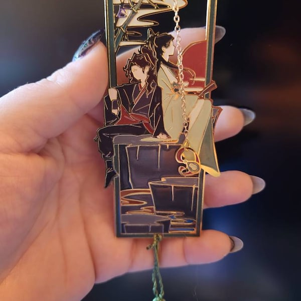 SVSS Scum Villain | LBH X SQQ | Enamel Bookmark / Charm | 11x4cm - Etsy UK