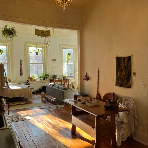 Antique Fireplace Trammel Wrought Iron Pot Hook Hearth Hand Forged ...