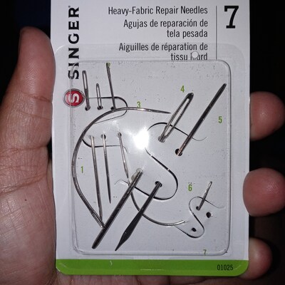 Singer Needles, Variety Pack for Hand Sewing, Heavy Duty Household ...