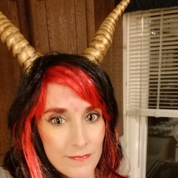 7 Inch Curved Horns (pair), Detailed Monster Horns, Blank Resin Horns ...