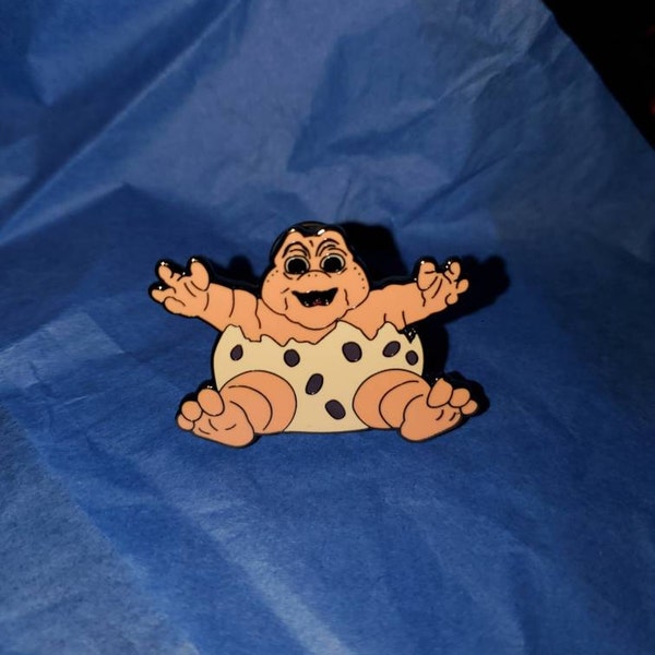 NOT THE MAMA Baby Sinclair Hard Enamel Pin - Etsy