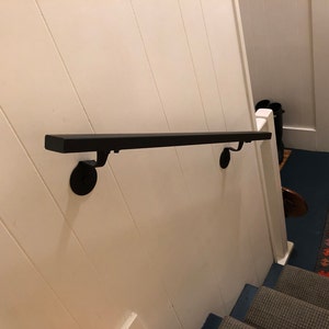 2x1 Metal Handrail Raw Angle Cut | Etsy