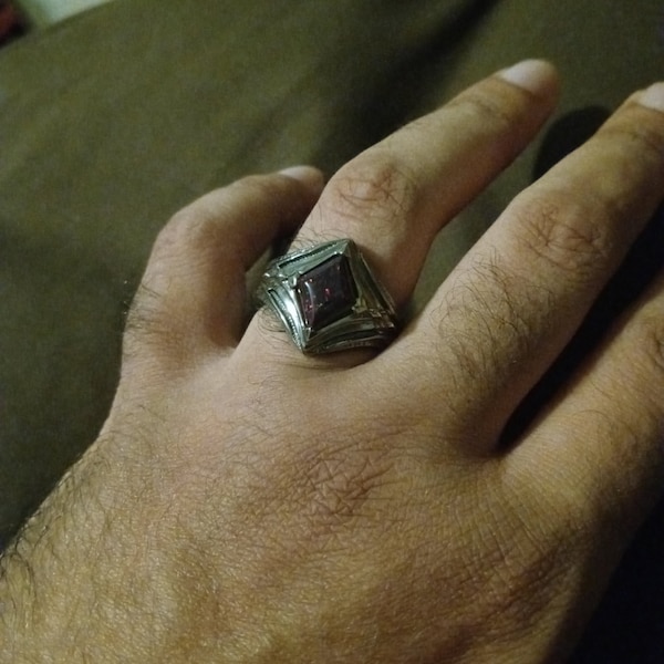 The Necromancer Ring, One of the Nine Rings of Men, Officially Licensed ...
