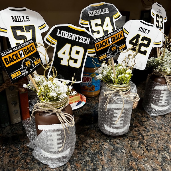 Softball Centerpieces in Navy Blue Printable Softball Table Decorations ...